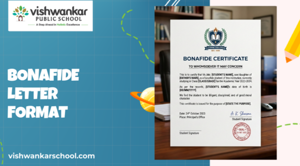 Bonafide Certificate Application Format with Sample Letter